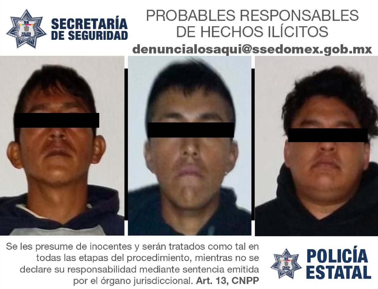 Policías de seguridad estatal aseguran a tres mini-narcos – El Garrote ...