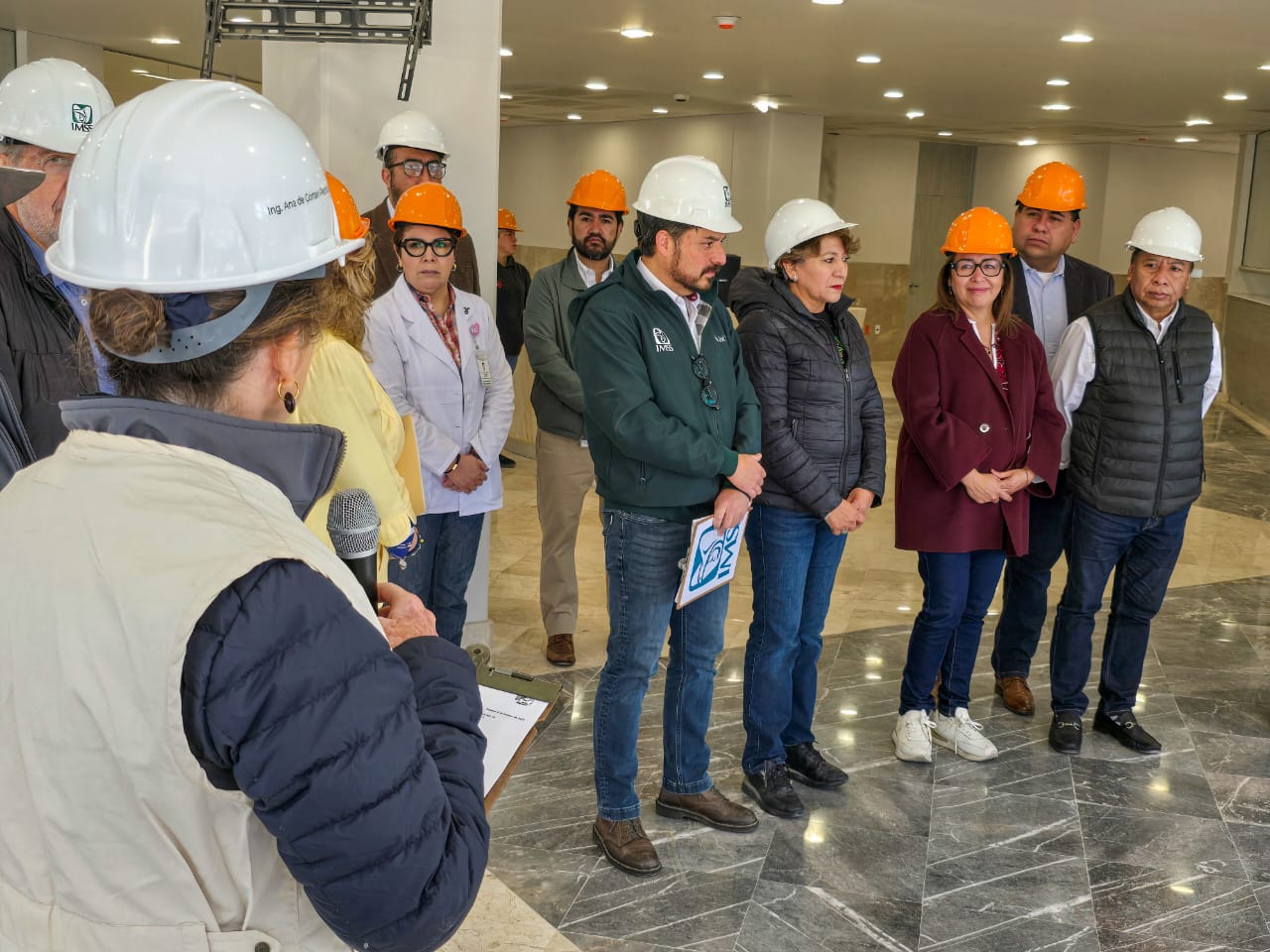 Azucena, Delfina y Zoé Robledo constatan avances de la UMF 93 del IMSS ...
