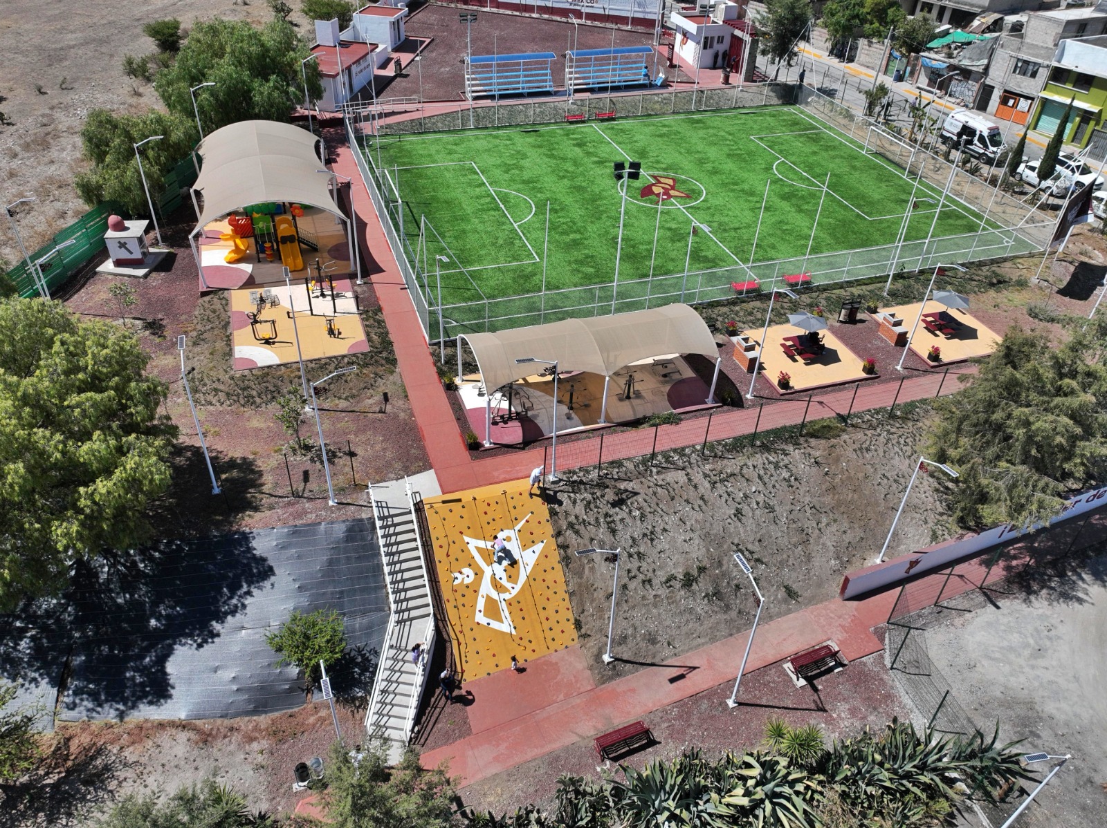 Gobierno de Tepotzotlán y Delfina Gómez inauguran parque “Jaramillo” en ...
