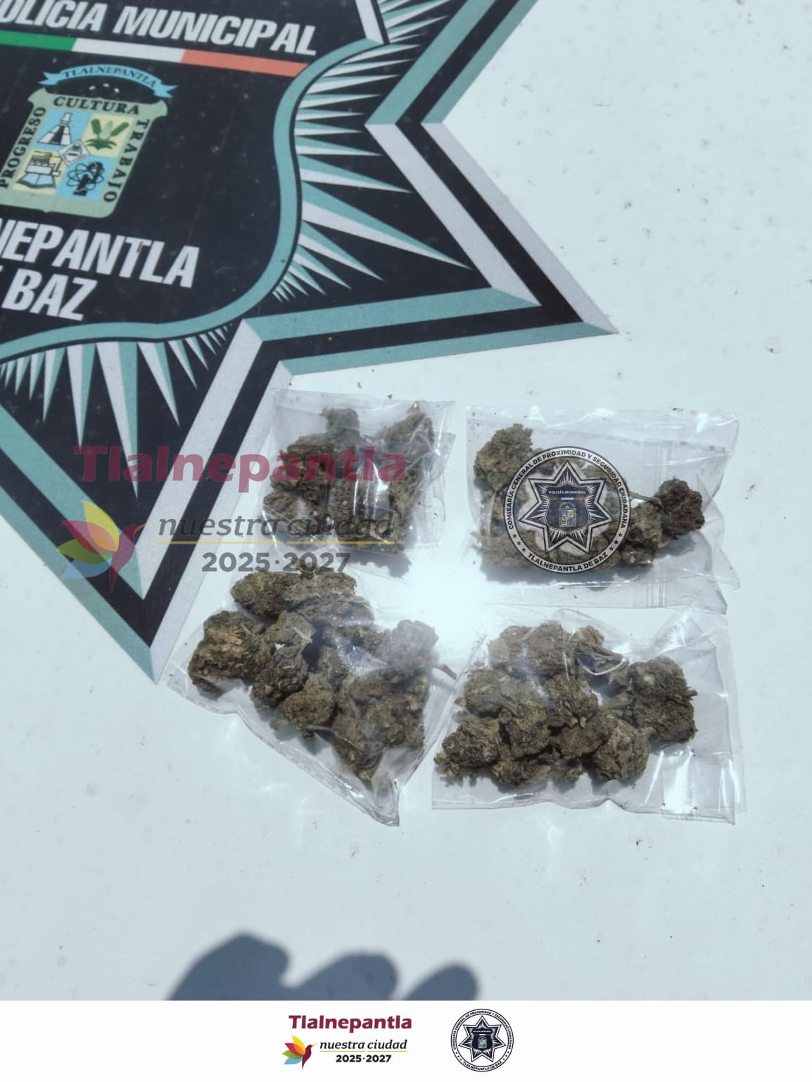 Policías Municipales de Tlalnepantla atoran a “Mini-Narco” con ...