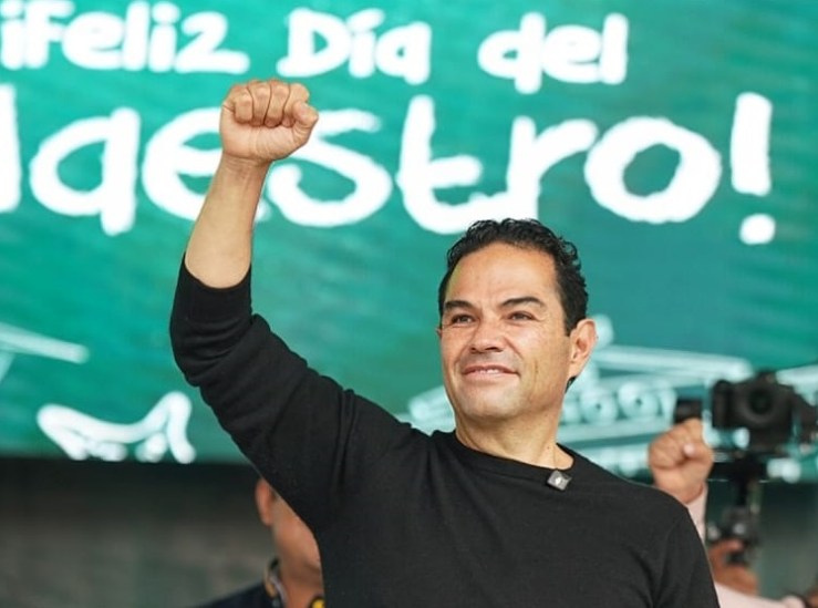 Enrique Vargas en el festejo de las y los profesores de Huixquilucan ...