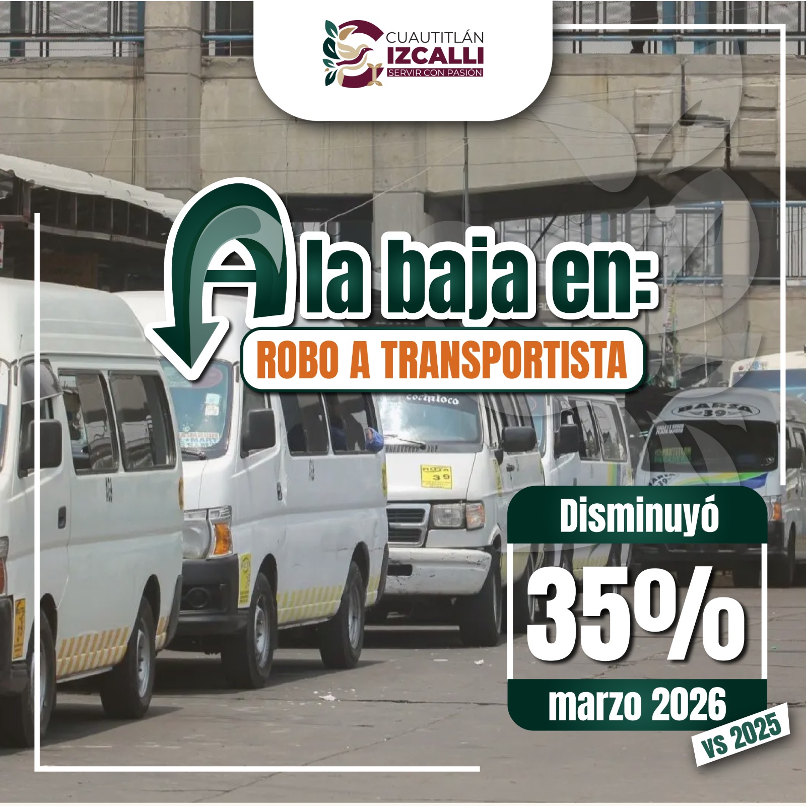 SESNSP reporta reducción de 35% en robo a transportista en Cuautitlán ...